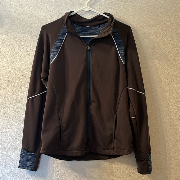 Lucy | Tops | Lucy Zip Up Workout Jacket Size Is Cut Out | Poshmark